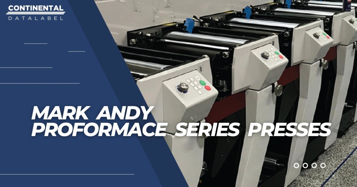 Mark andy proformace Series Presses - Continental Datalabel