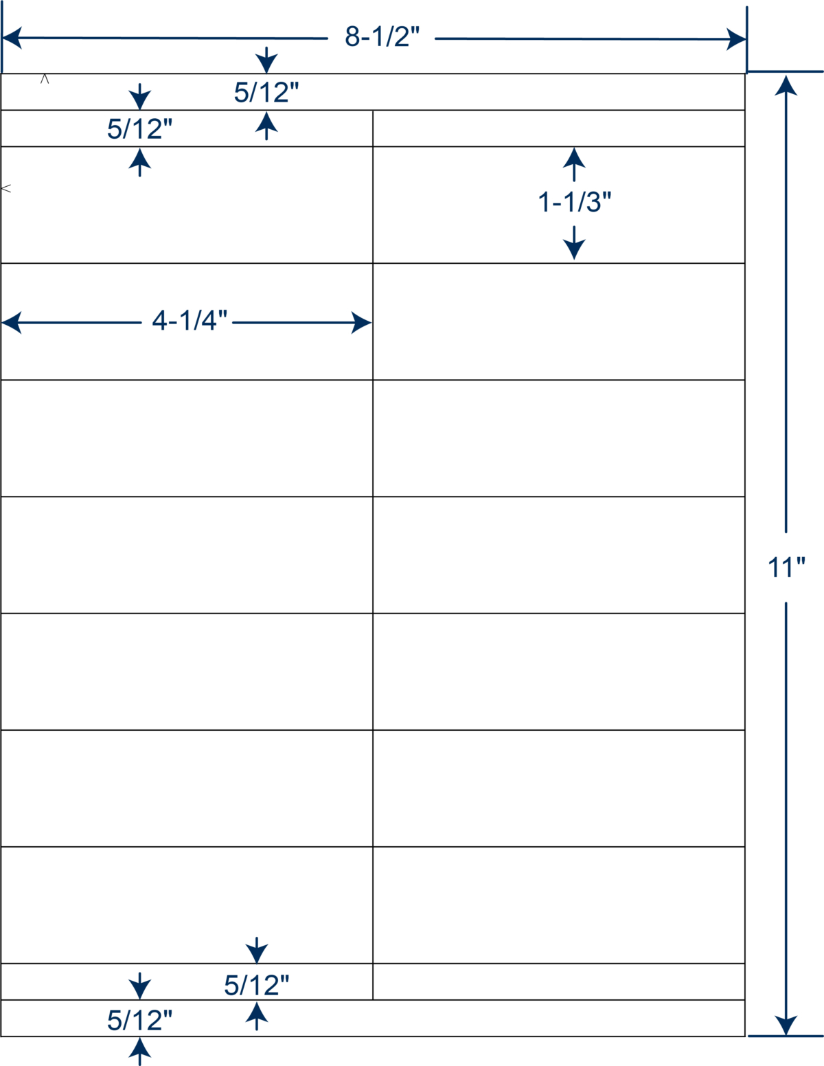 4-1/4" x 1-1/3" Laser/Inkjet Clear Matte Labels (100 Sheets ...